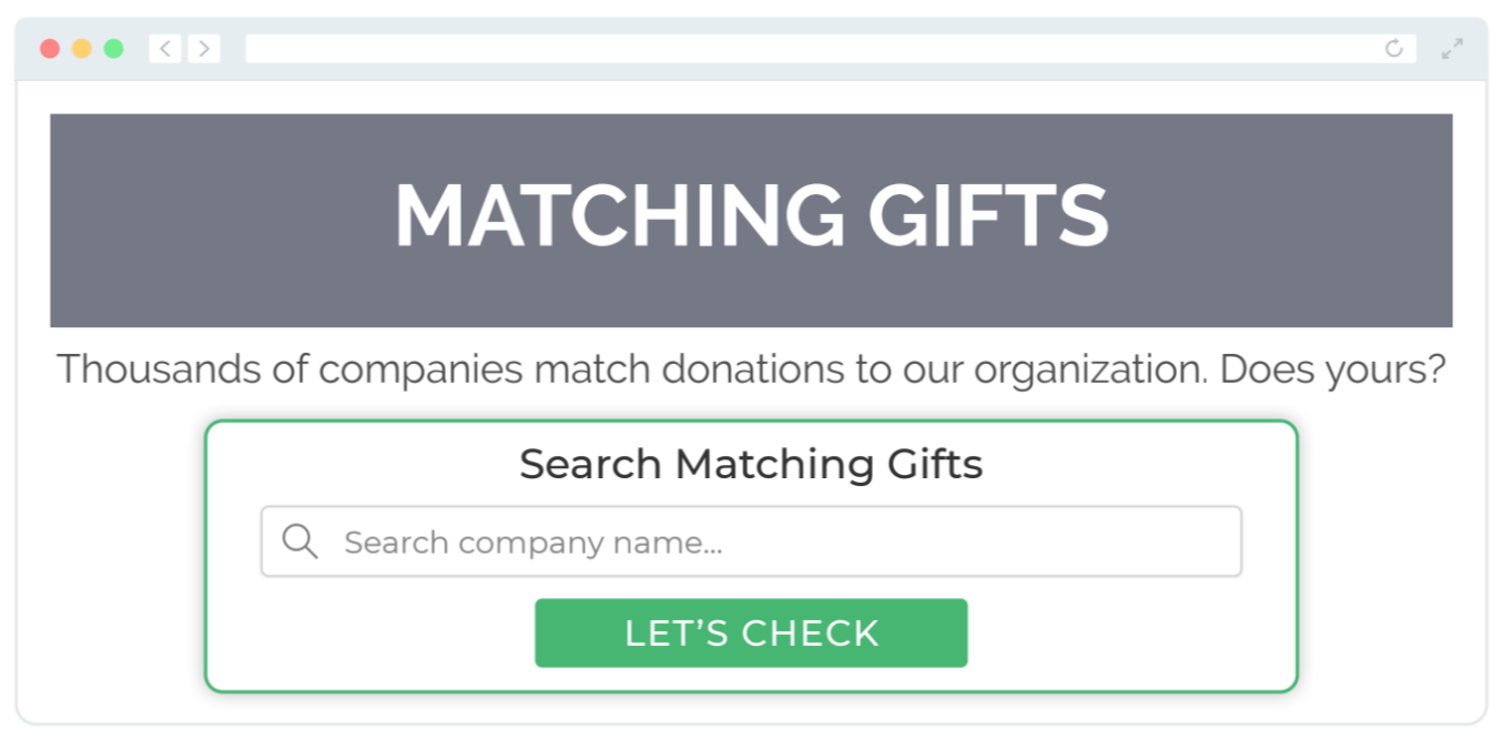 Matching Gift Integration | A Complete, Step-by-Step Guide