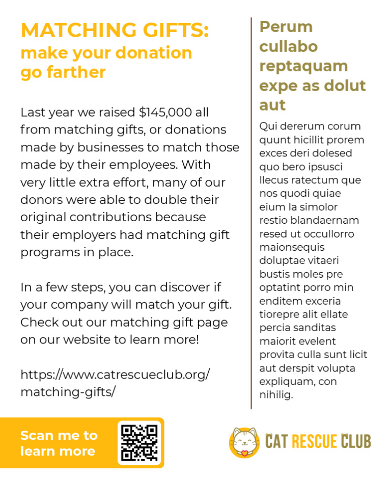 14 Types of Matching Gift Letters Every Nonprofit Should Send