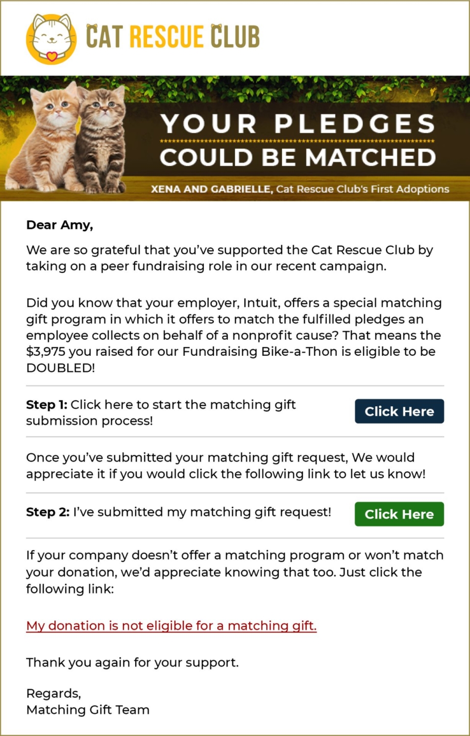 14 Types of Matching Gift Letters Every Nonprofit Should Send