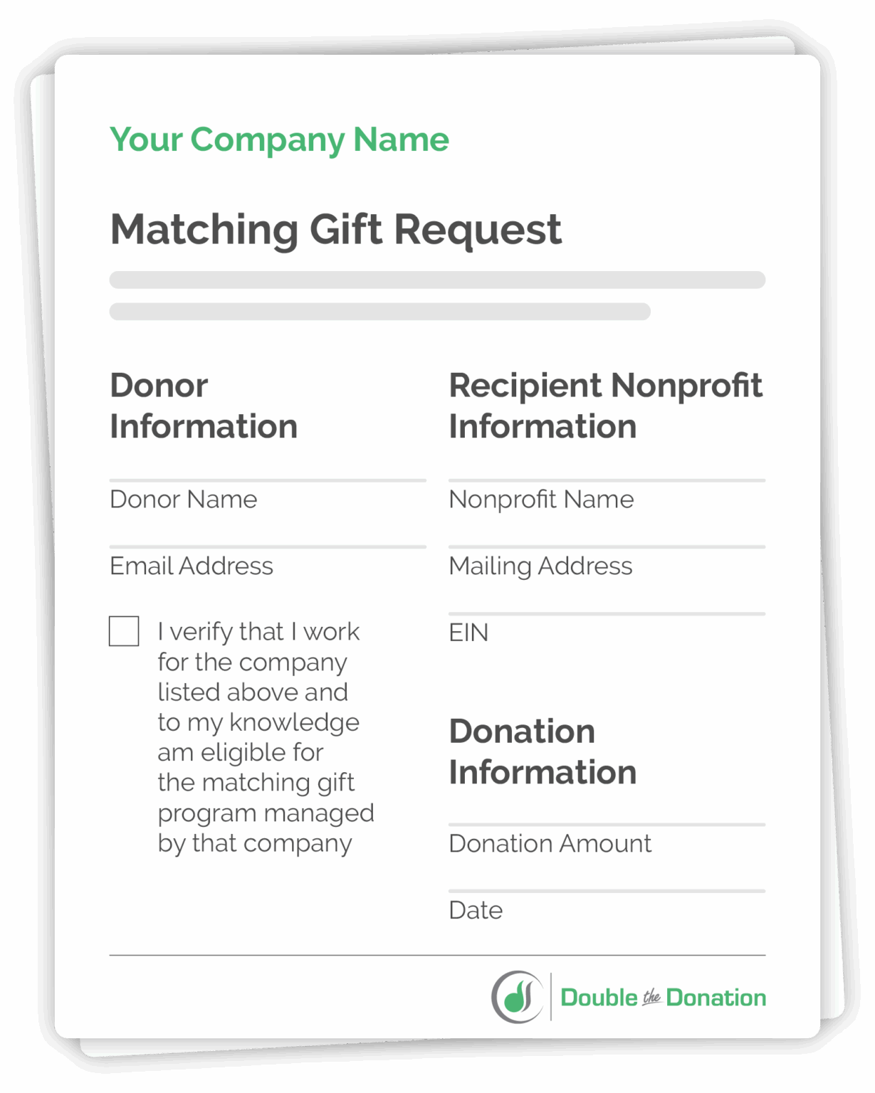 What To Know About Double The Donation s Standard Matching Gift Form what-to-know-about-double-the-donation-s-standard-matching-gift-form