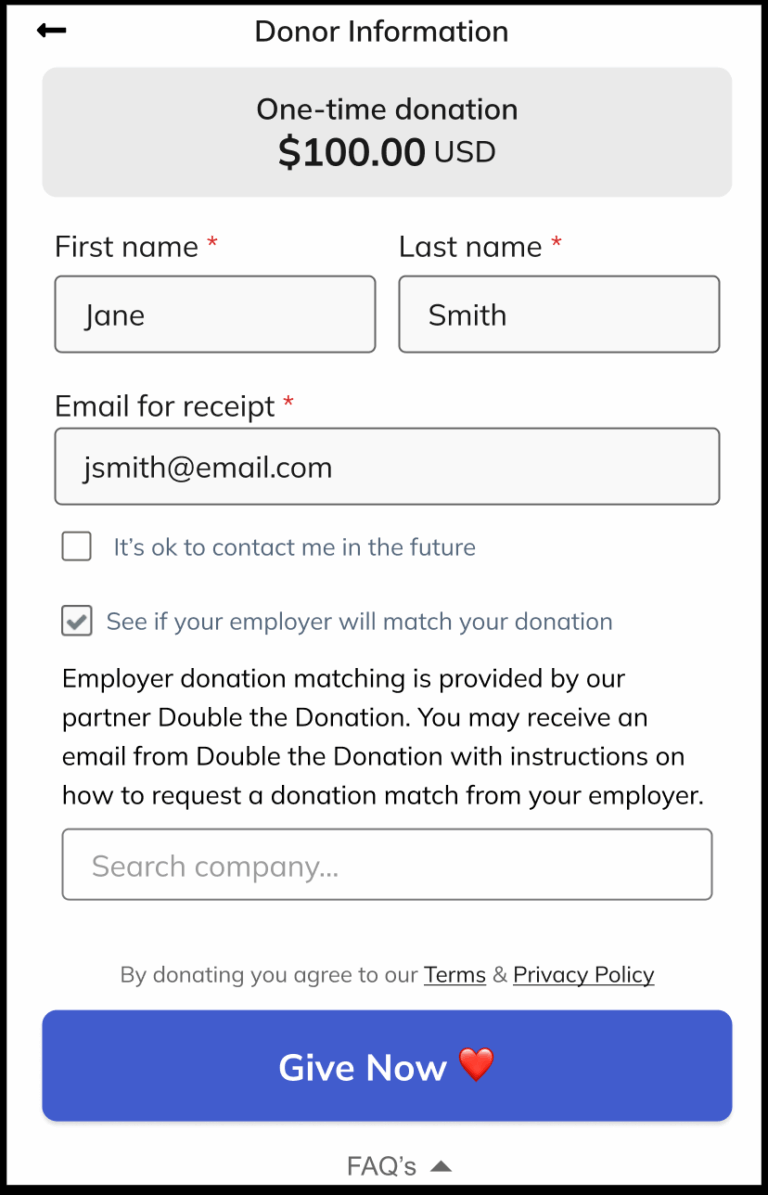 Double the Donation and Classy Launch Matching Gift Functionality on ...