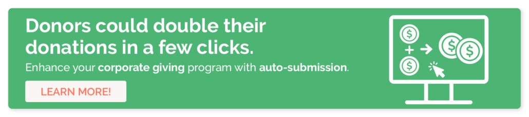 Get to Know the Basics of Corporate Matching Gift Programs