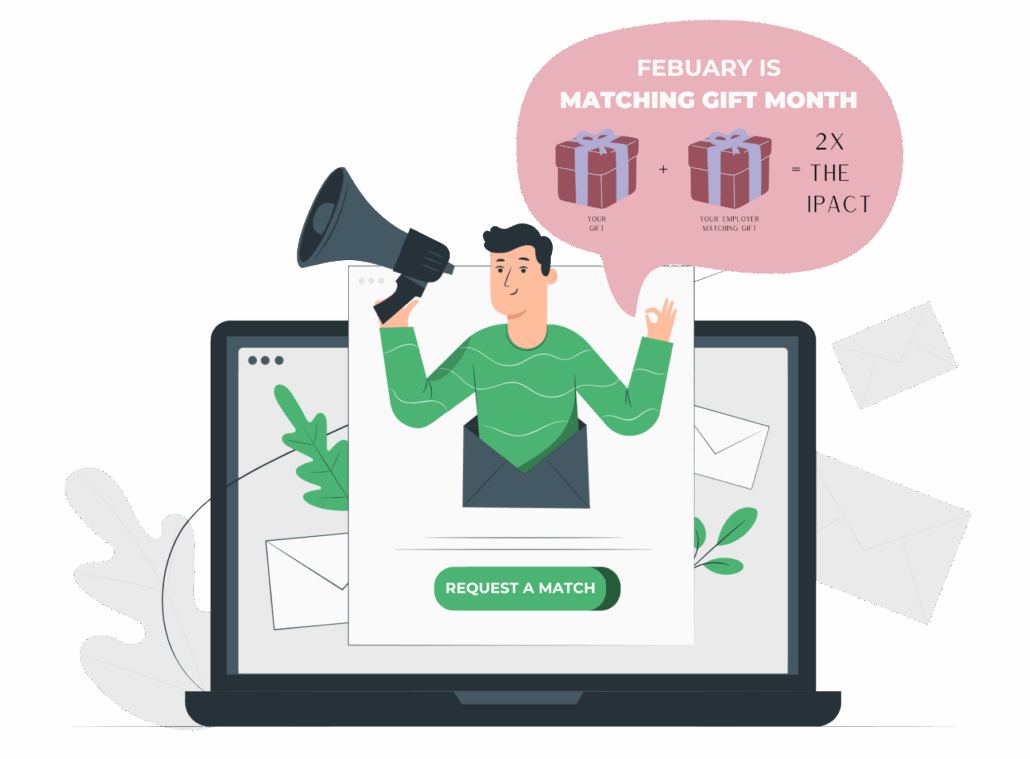 Here’s How You Can Celebrate Matching Gift Month This February