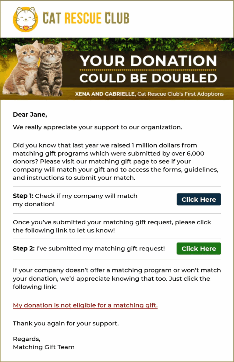 Sending Impactful Matching Gift Emails: The Ultimate Guide