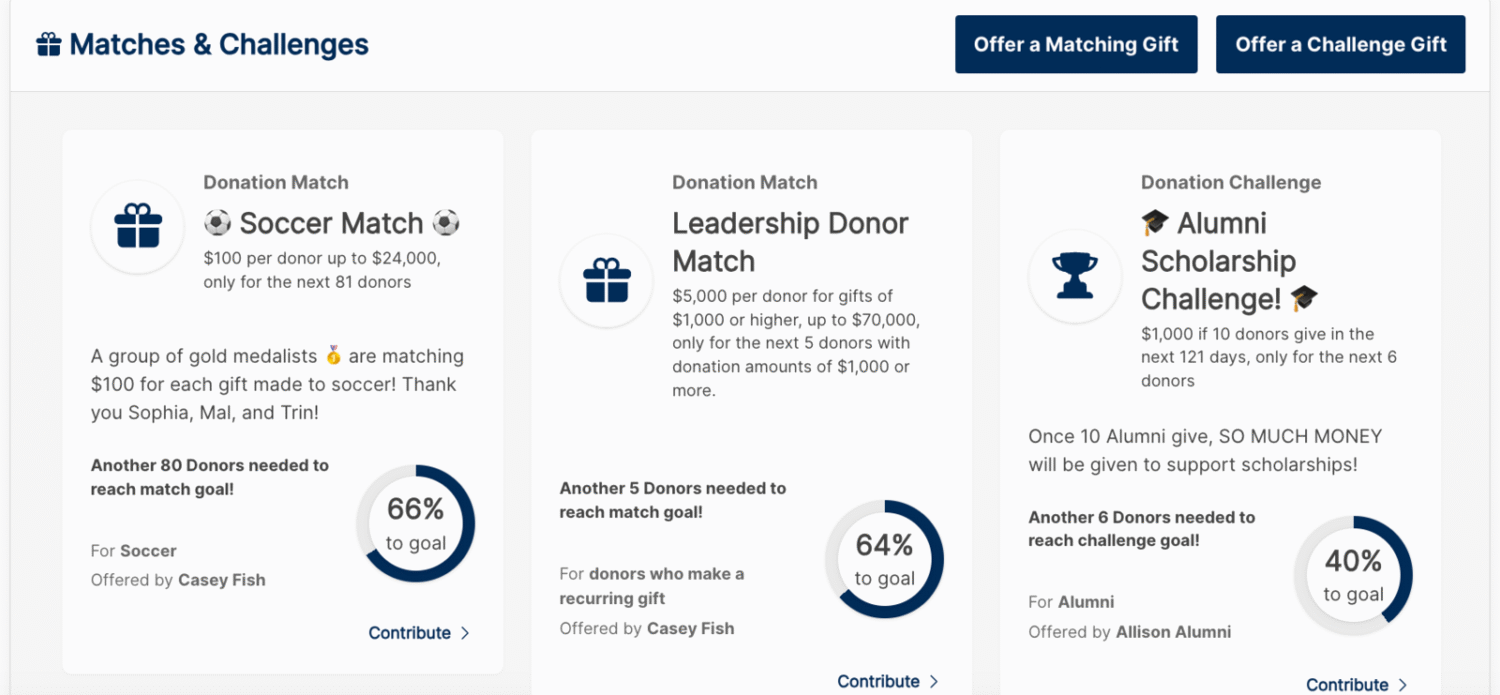 Types of Fundraising Matches Your Org Should Think About